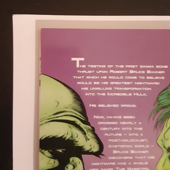 Marvel | Accessories | Incredible Hulk Future Imperfect By Peter David ...